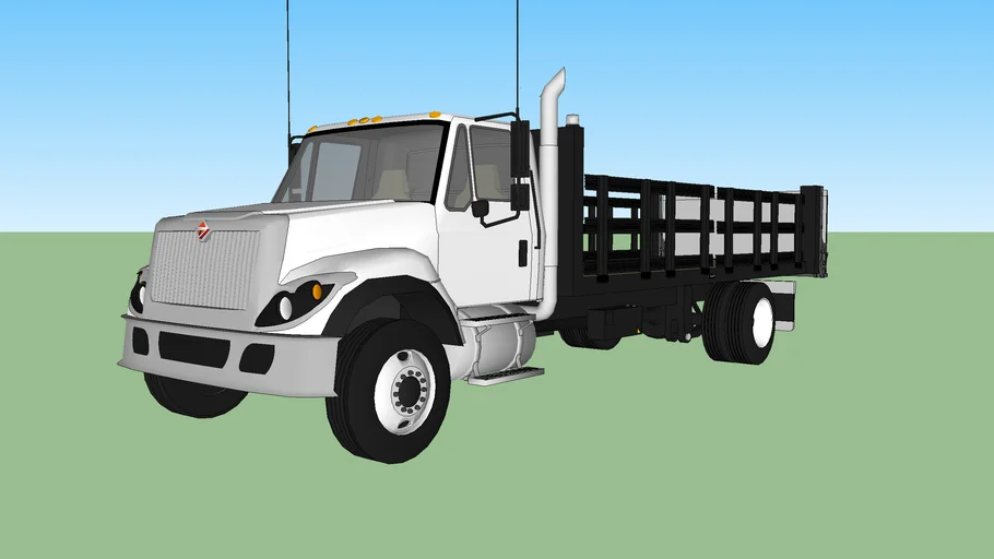 International Stake Bed | 3D Warehouse