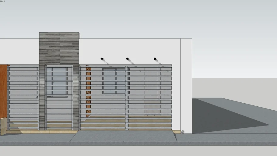 fachada 7m | 3D Warehouse