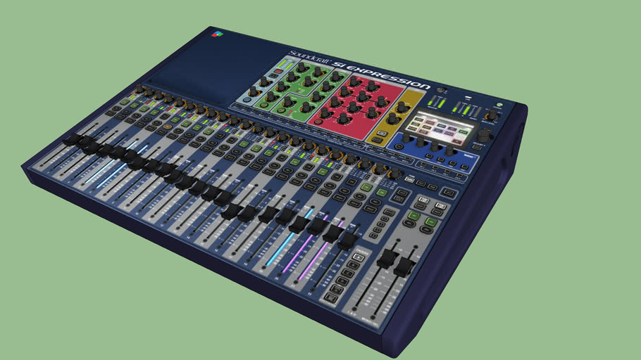 Soundcraft Si Expression 2 | 3D Warehouse