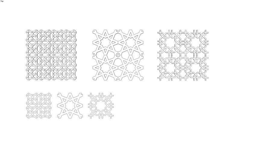 3D islamic Pattern | 3D Warehouse