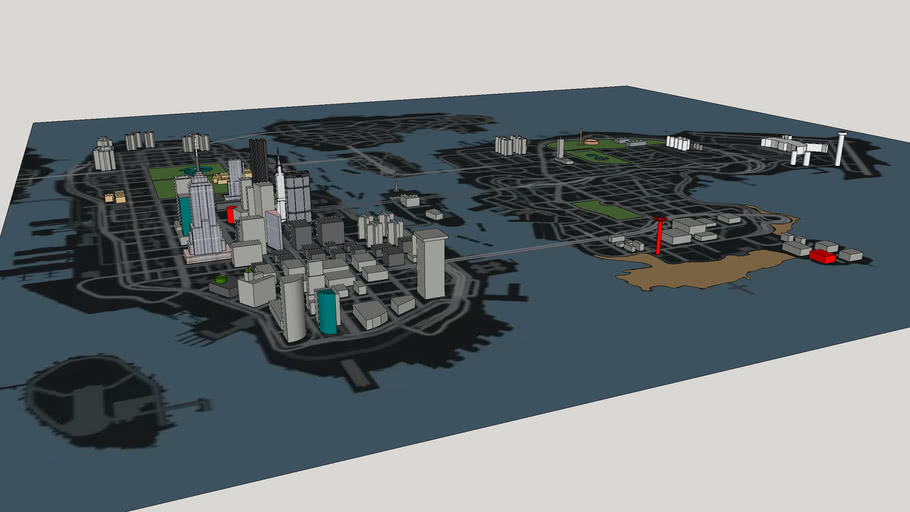 Liberty City Gta 4 | 3D Warehouse
