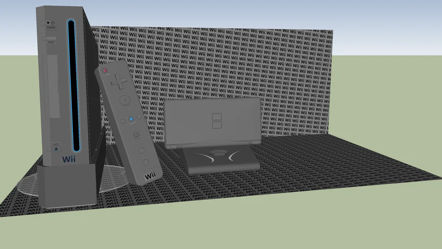 Wii ,,Grey' | 3D Warehouse