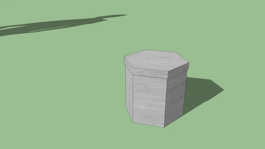 hexagon box1 | 3D Warehouse