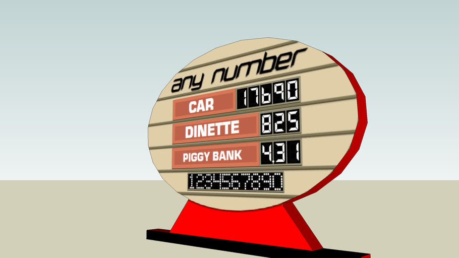 any number tpir | 3D Warehouse