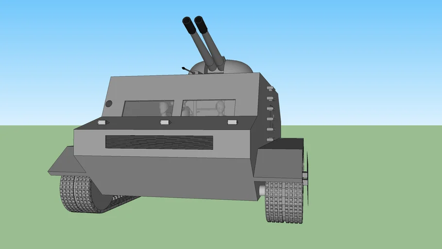 GPC Crawler Tank (military version) | 3D Warehouse
