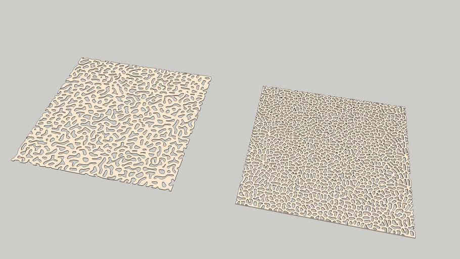 Coral pattern / organic pattern / Mashrabiya design | 3D Warehouse