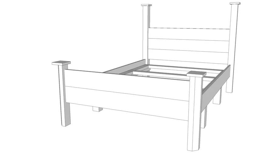 Headboard/Footboard | 3D Warehouse