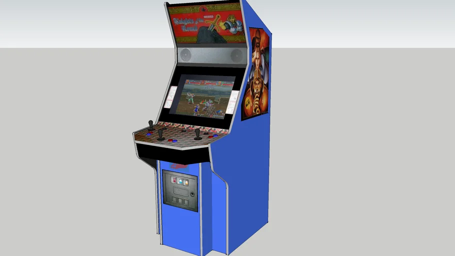 Knights of the Round arcade game | 3D Warehouse
