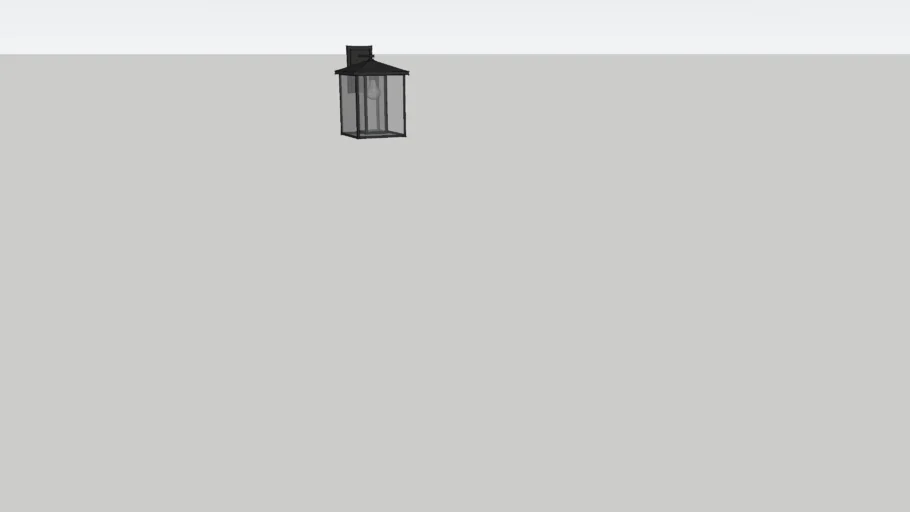 Outdoor Wall Lantern | 3D Warehouse