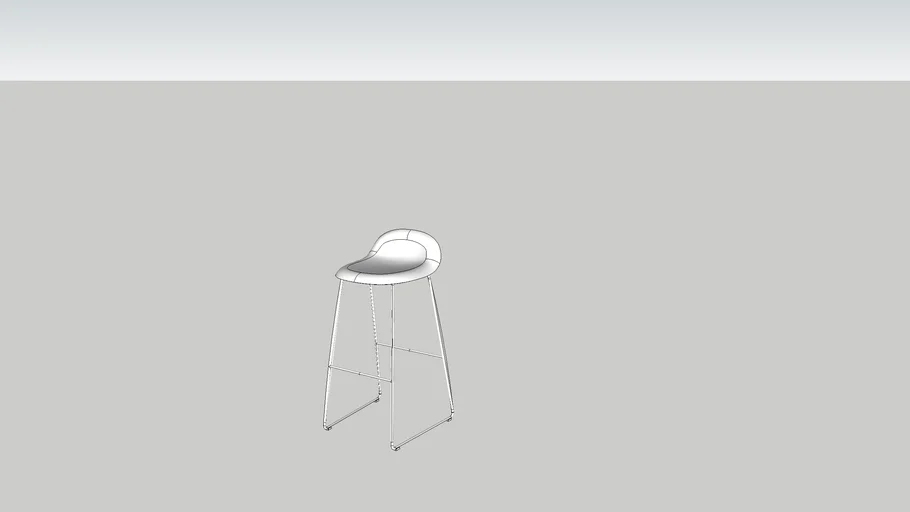 Gubi stool | 3D Warehouse