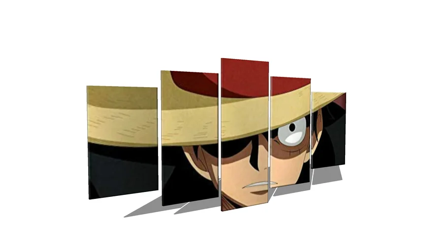 Tableau en 5 parties / Frames in 5 parts | 3D Warehouse