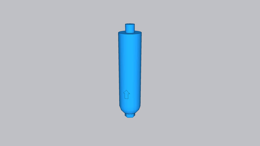 Inline Water Filter | 3D Warehouse