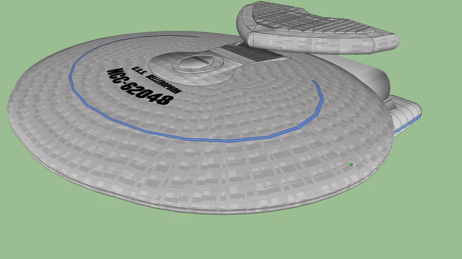 Nebula Class Starship (Star Trek: The Next Generation) Revised | 3D ...