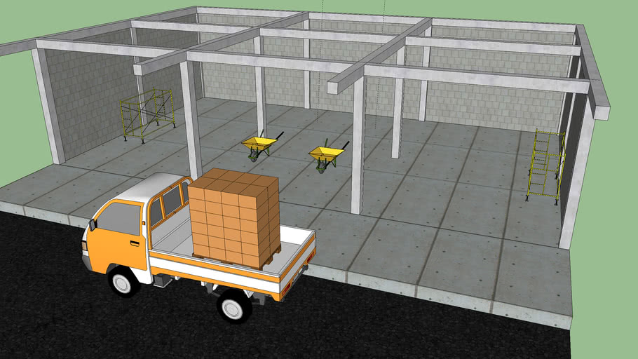 CASA EN CONSTRUCCION | 3D Warehouse