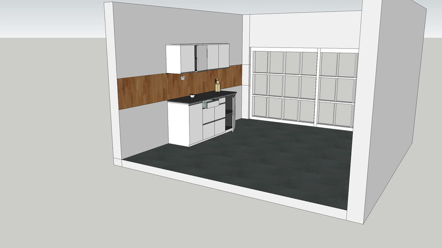 KITCHEN MODERN WARDROBE | 3D Warehouse