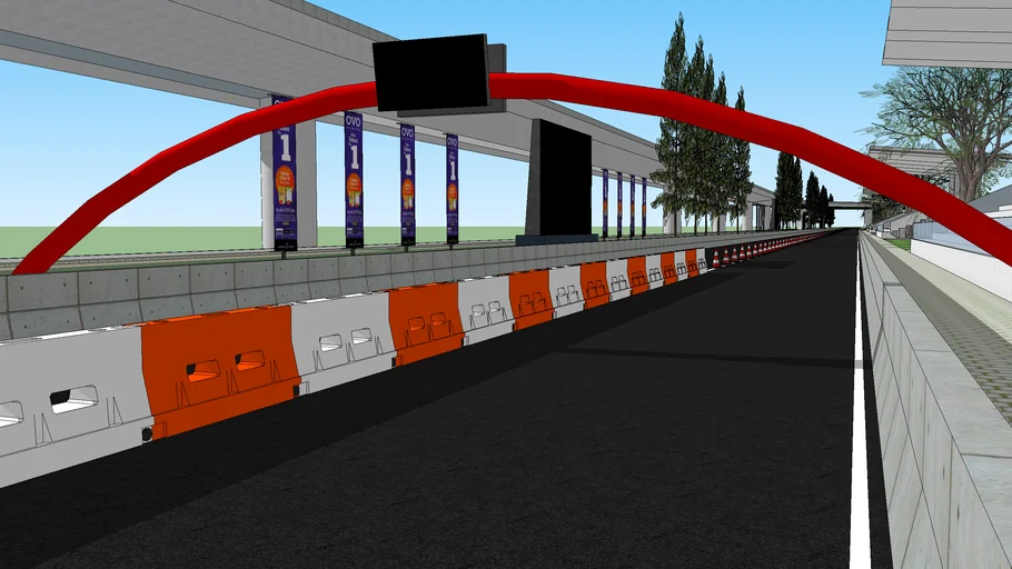 Street Circuit Ancol | 3D Warehouse