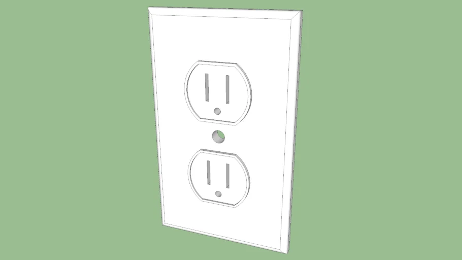 Power Outlet/Plug US | 3D Warehouse