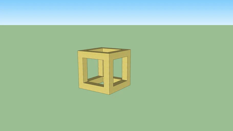 Cube Frame 2 | 3D Warehouse