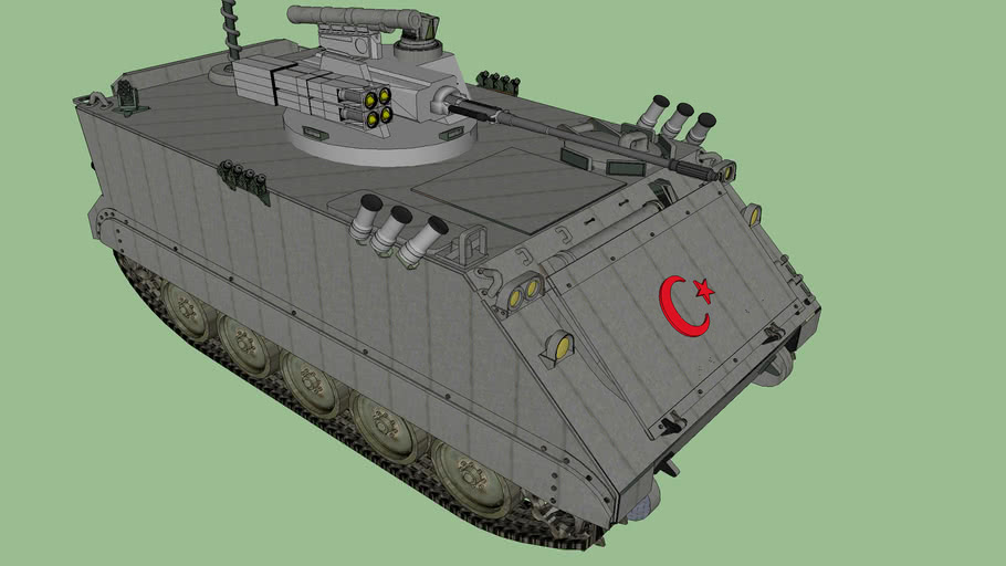 TURKISH M113-TR modernization | 3D Warehouse