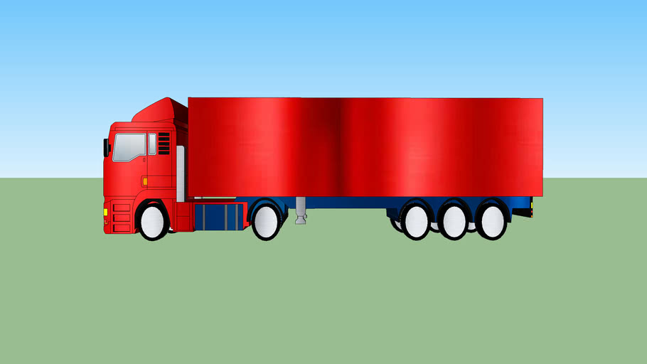 Trailer Truck | 3D Warehouse