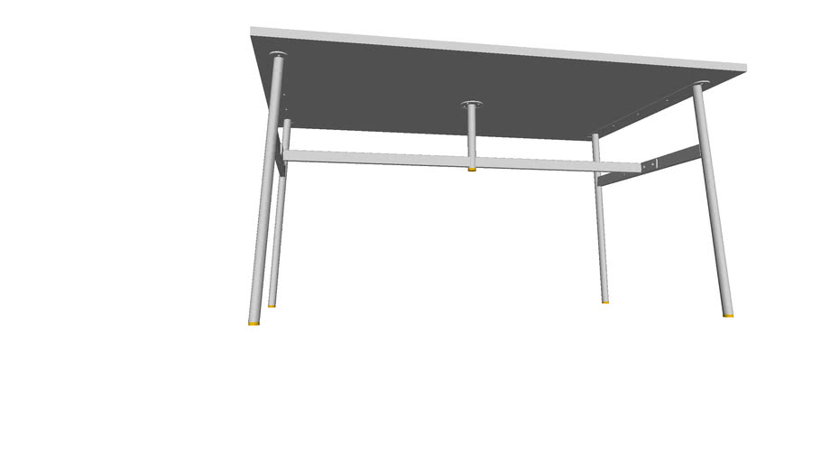 Union Table 90 x 140 | 3D Warehouse