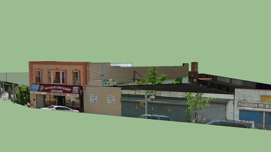 Triangle Building. | 3D Warehouse