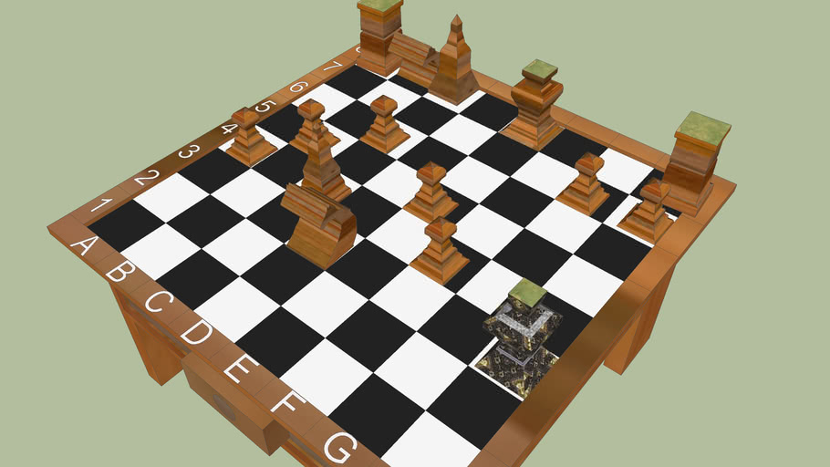 Chess + table | 3D Warehouse