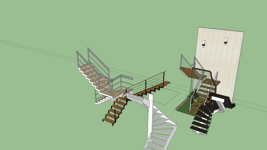 Escada | 3D Warehouse