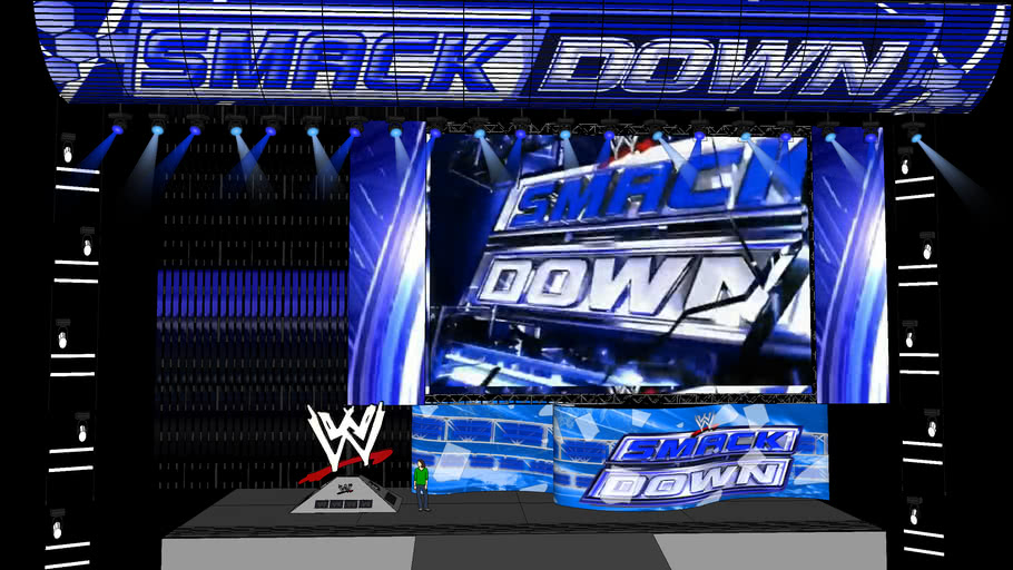 WWE SmackDown HD Stage | 3D Warehouse