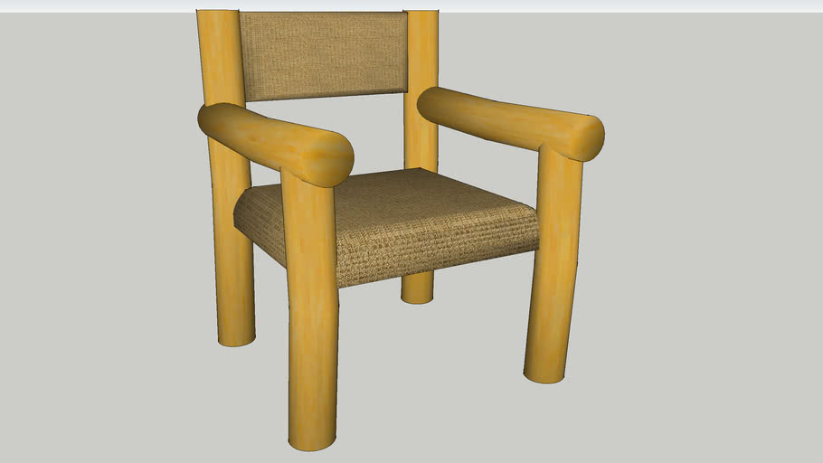 log chair | 3D Warehouse