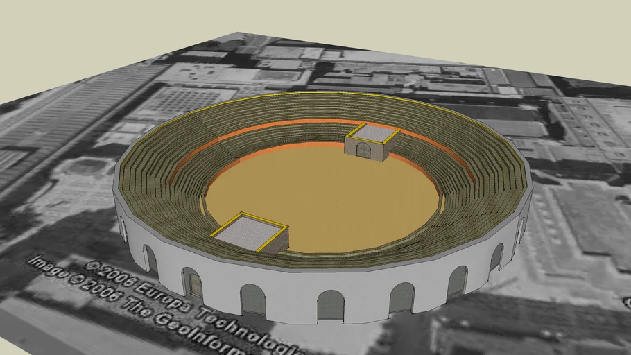 londons roman arena. | 3D Warehouse