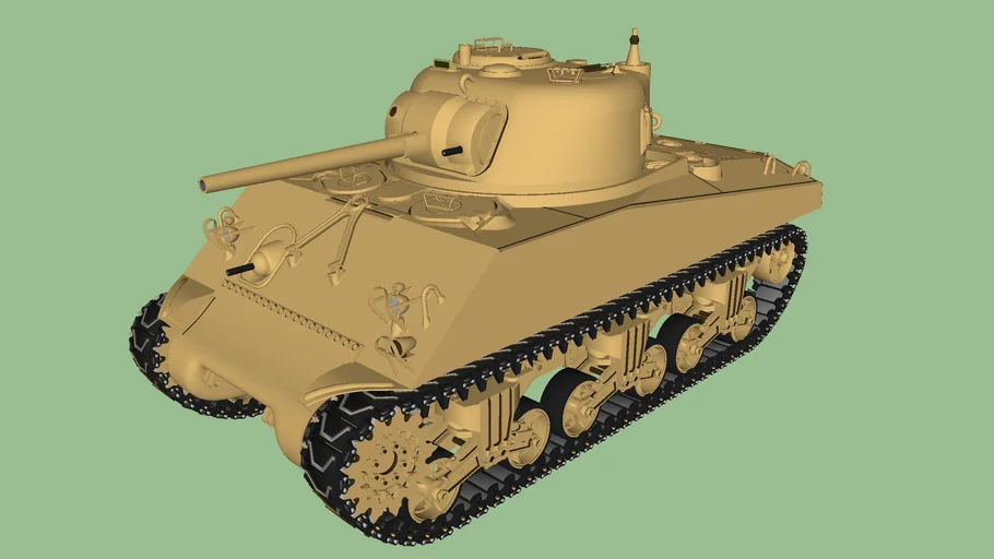 M4A2-Sherman | 3D Warehouse