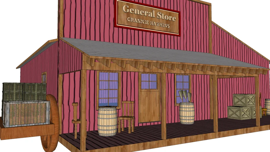 General Store - Old West | 3D Warehouse