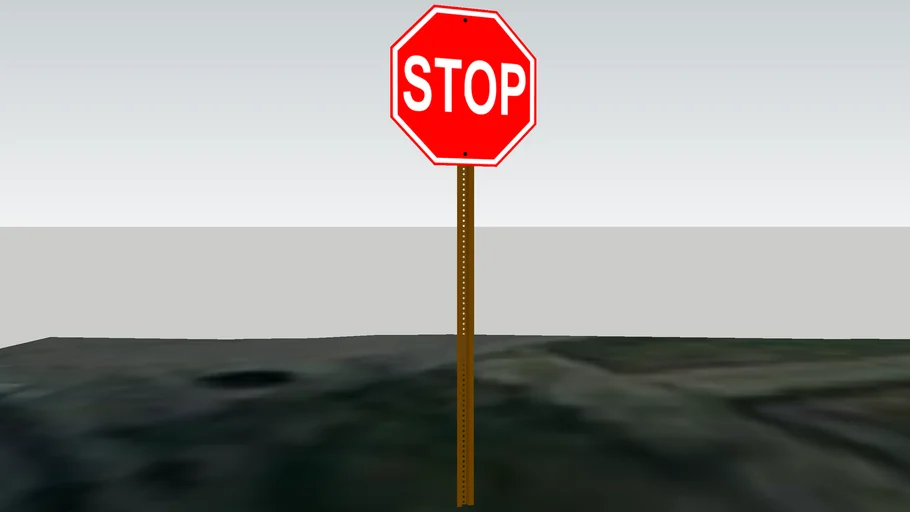 Stop Sign | 3D Warehouse