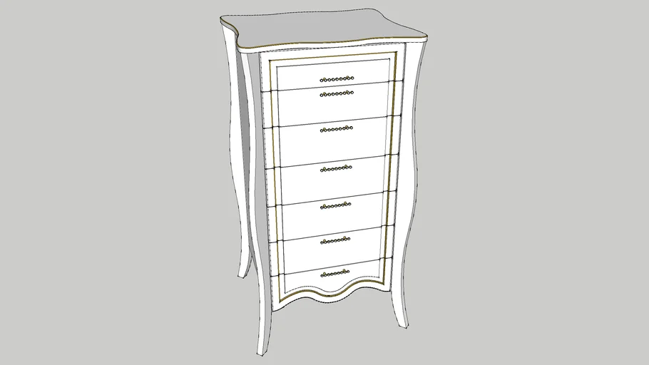 Komo klasike, classic drawer | 3D Warehouse