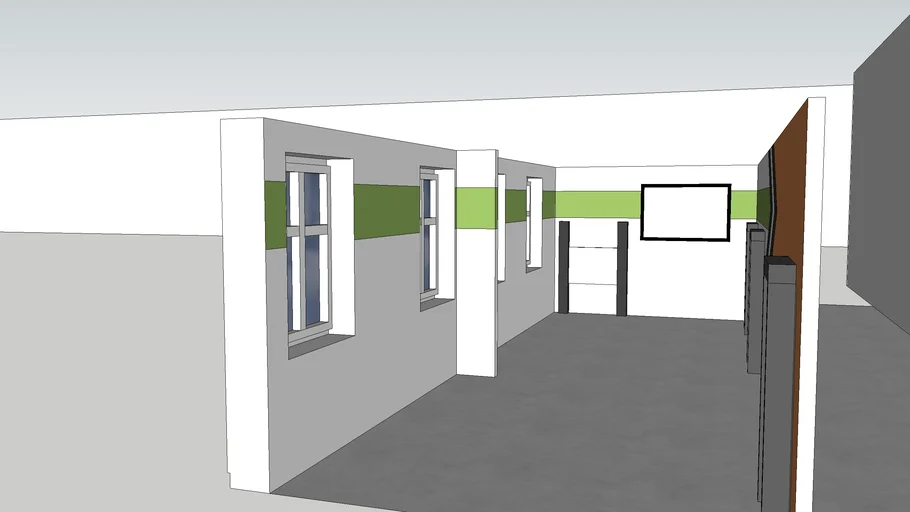 assembly desk | 3D Warehouse