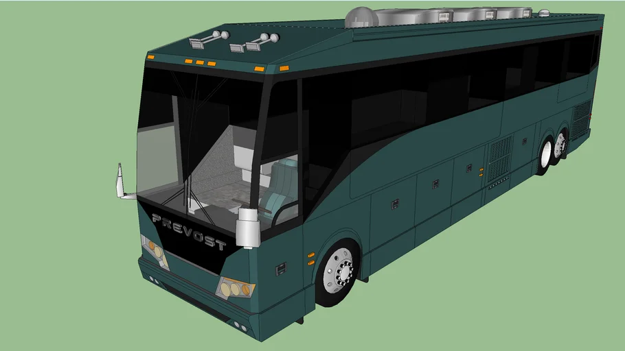 Prevost Coach Exo Model | 3D Warehouse