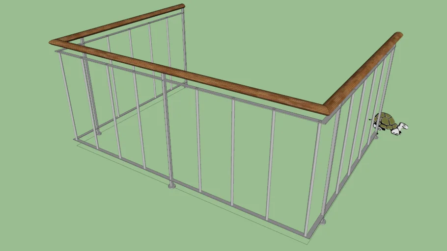 balcony handrail | 3D Warehouse