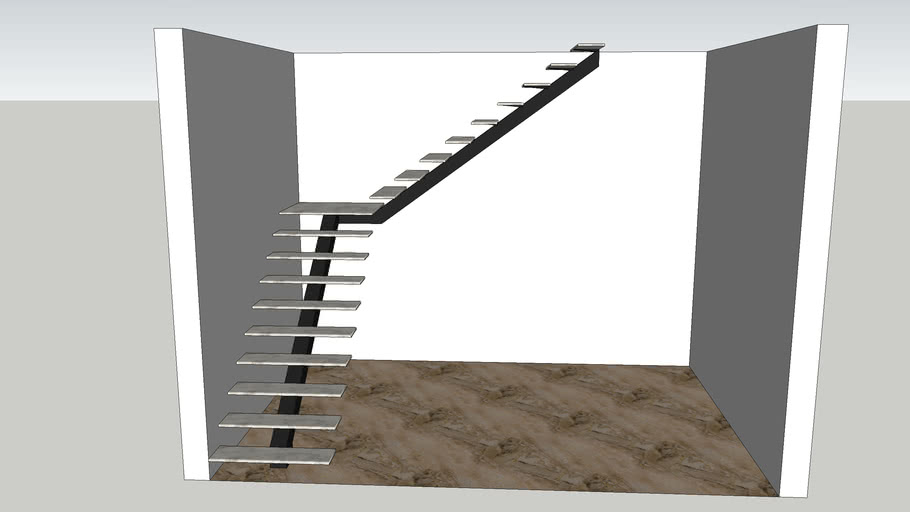 Modern Stairs | 3D Warehouse