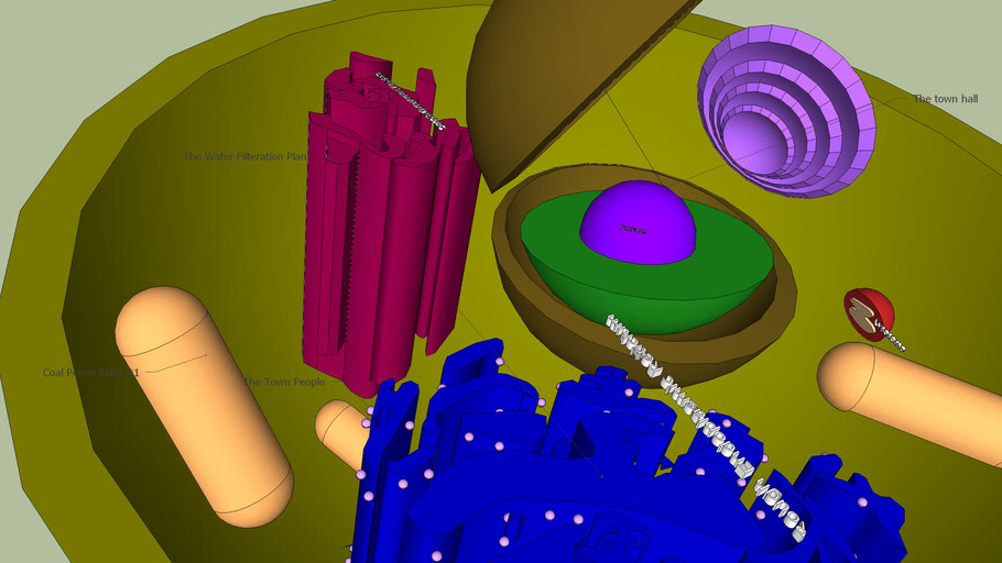 Animal Cell #1 | 3D Warehouse