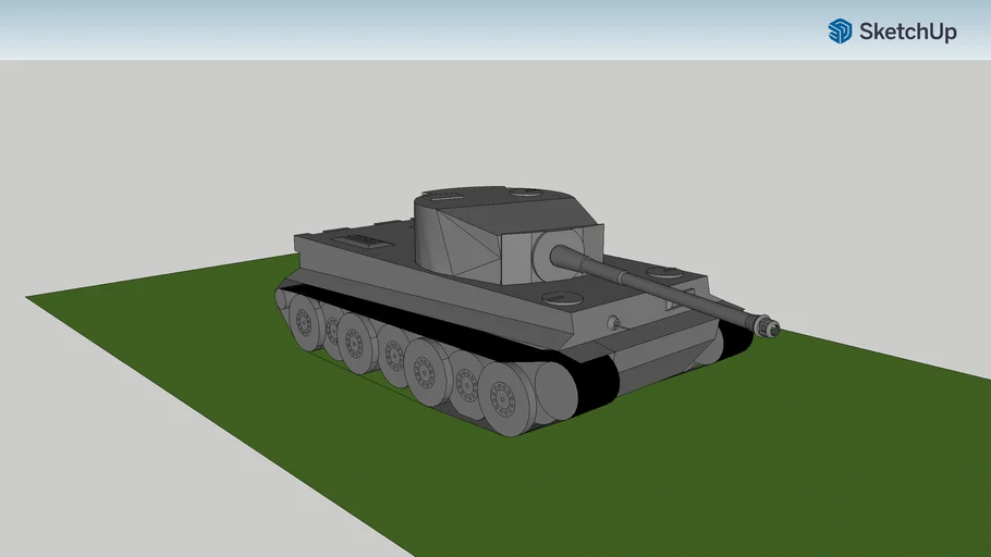 Tiger tank | 3D Warehouse