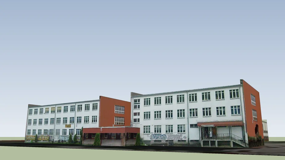 Szkoła Podstawowa nr 90, Wrocław | 3D Warehouse