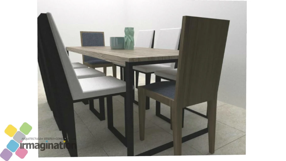 COMEDOR, SILLA, MESA, PISO, DINING, CHAIR, JANTAR, OFICIAIS, TABLE | 3D ...