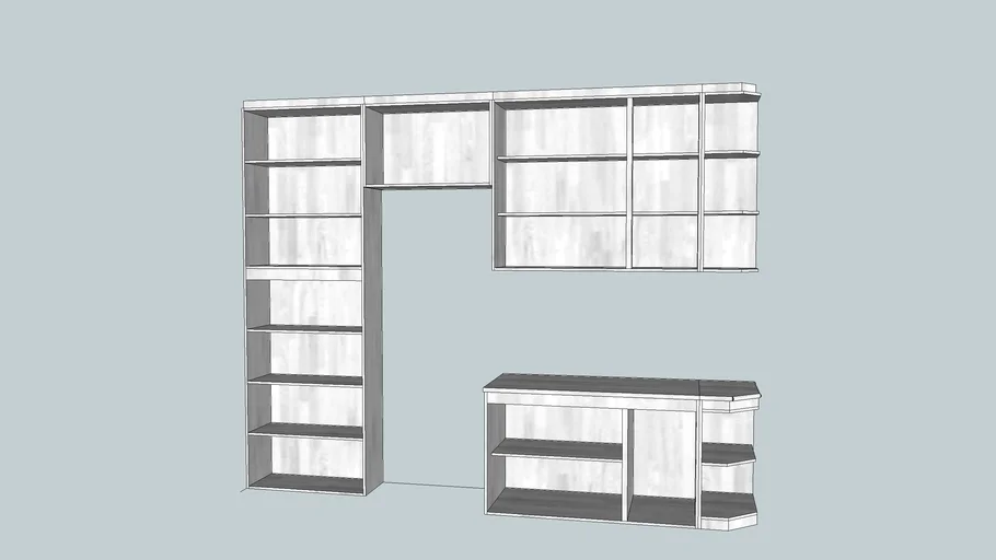 cozinha modulos | 3D Warehouse