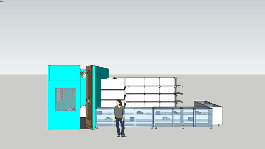 Computer Shop with Sari-sari Store | 3D Warehouse