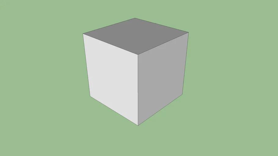 Cube | 3D Warehouse