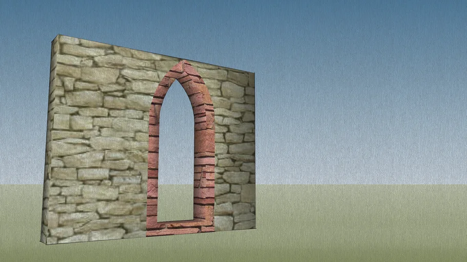 pointed arch | 3D Warehouse