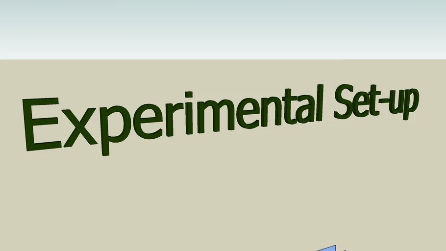 Experimental Setup v.2 | 3D Warehouse
