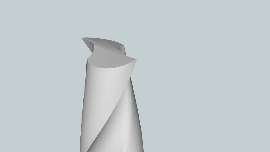 1 inch 2 Flute Flat End Mill | 3D Warehouse