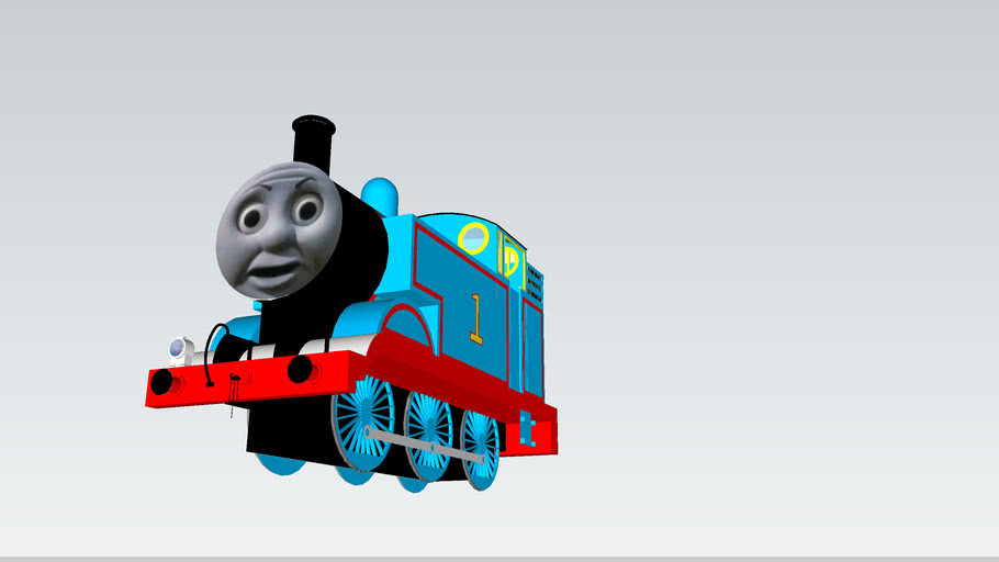Thomas in his O' Face (shocked) | 3D Warehouse